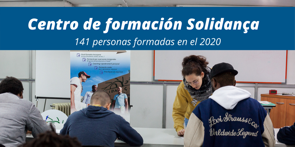 141 personas formadas en el 2020 en el Centro de Formación Solidança ...
